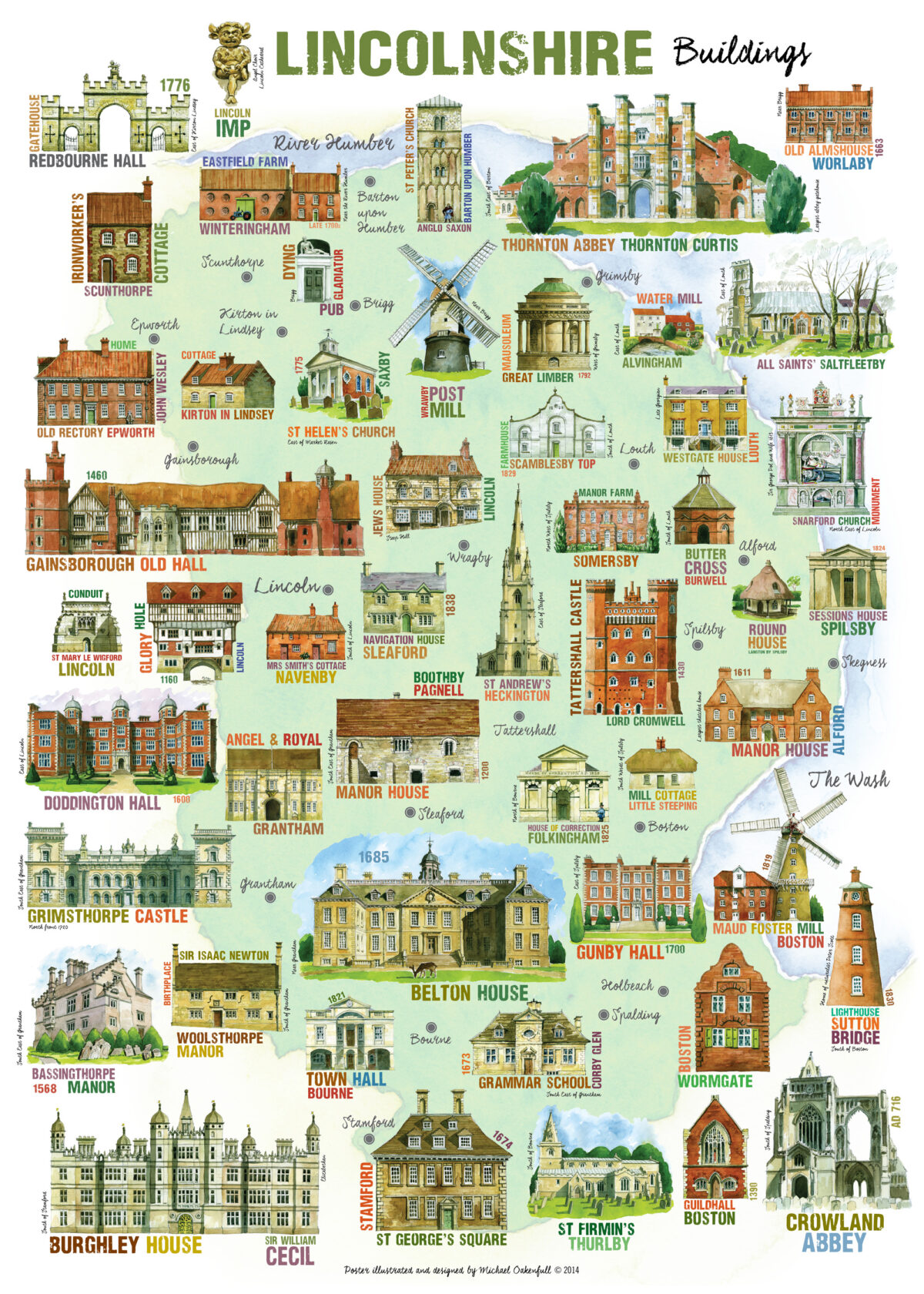 POSTER - Buildings of Lincolnshire • Heritage Lincolnshire