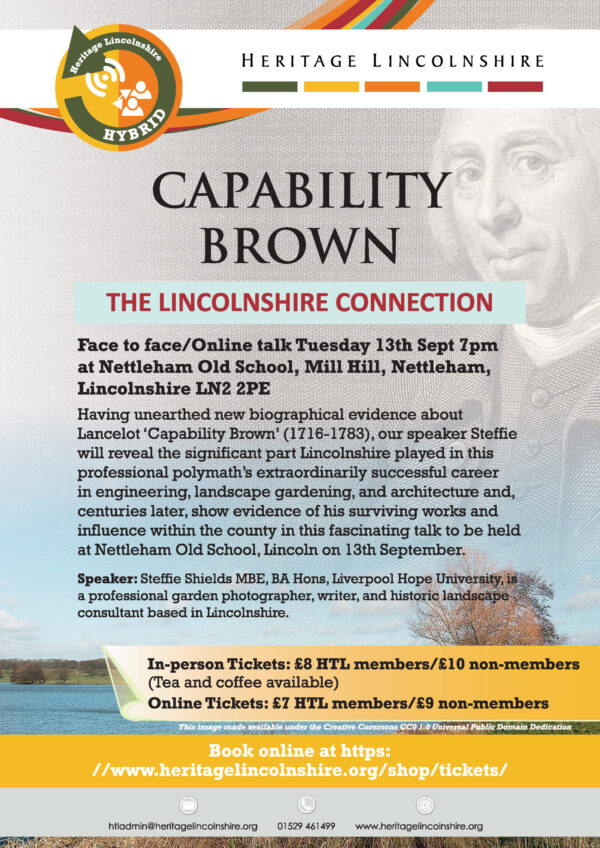 'Capability’ Brown– The Lincolnshire Connection • Heritage Lincolnshire
